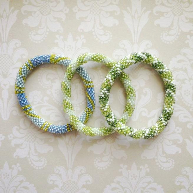 Nepal Mission Bracelets Set Of 3 on Luulla